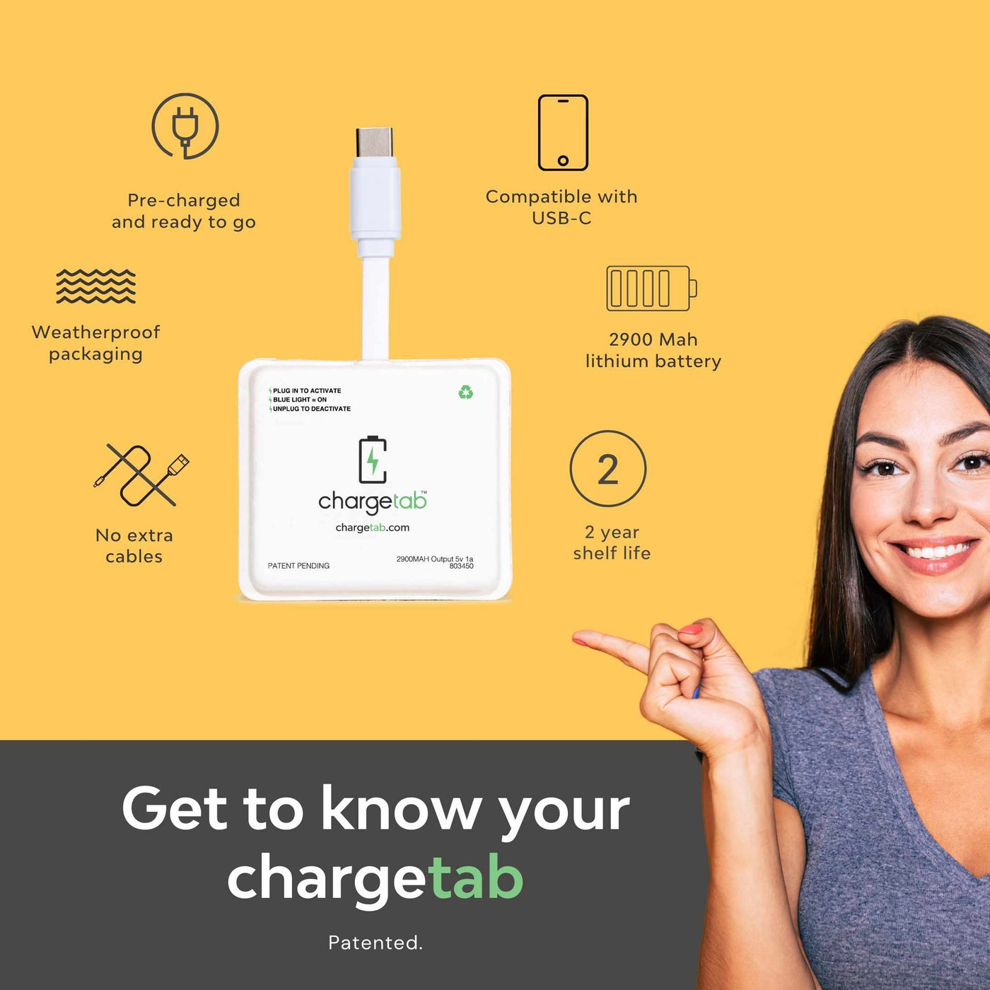 Register Display 30 Pack - ChargeTab